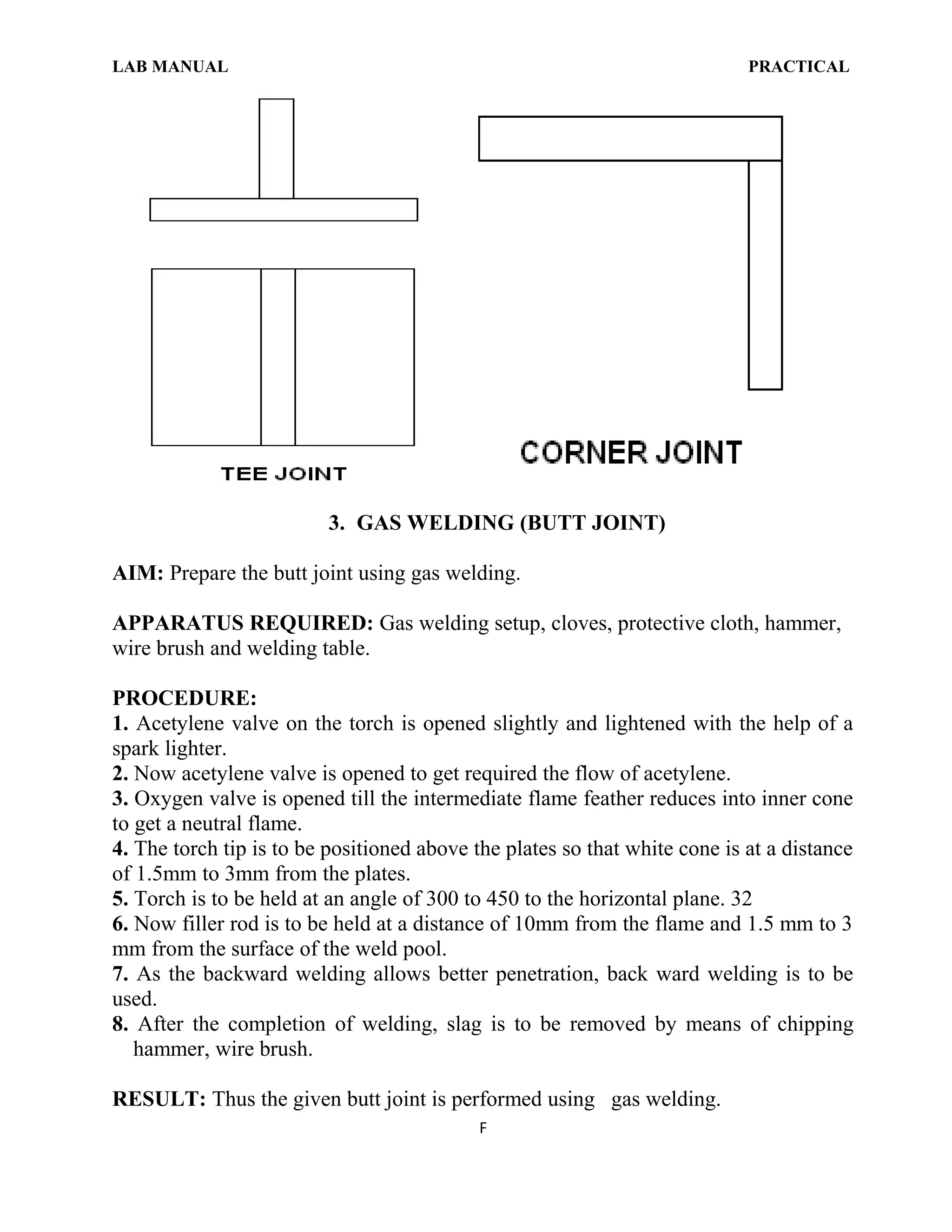 Casting,welding and metal forming lab manual | PDF