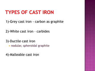 Cast iron | PPT