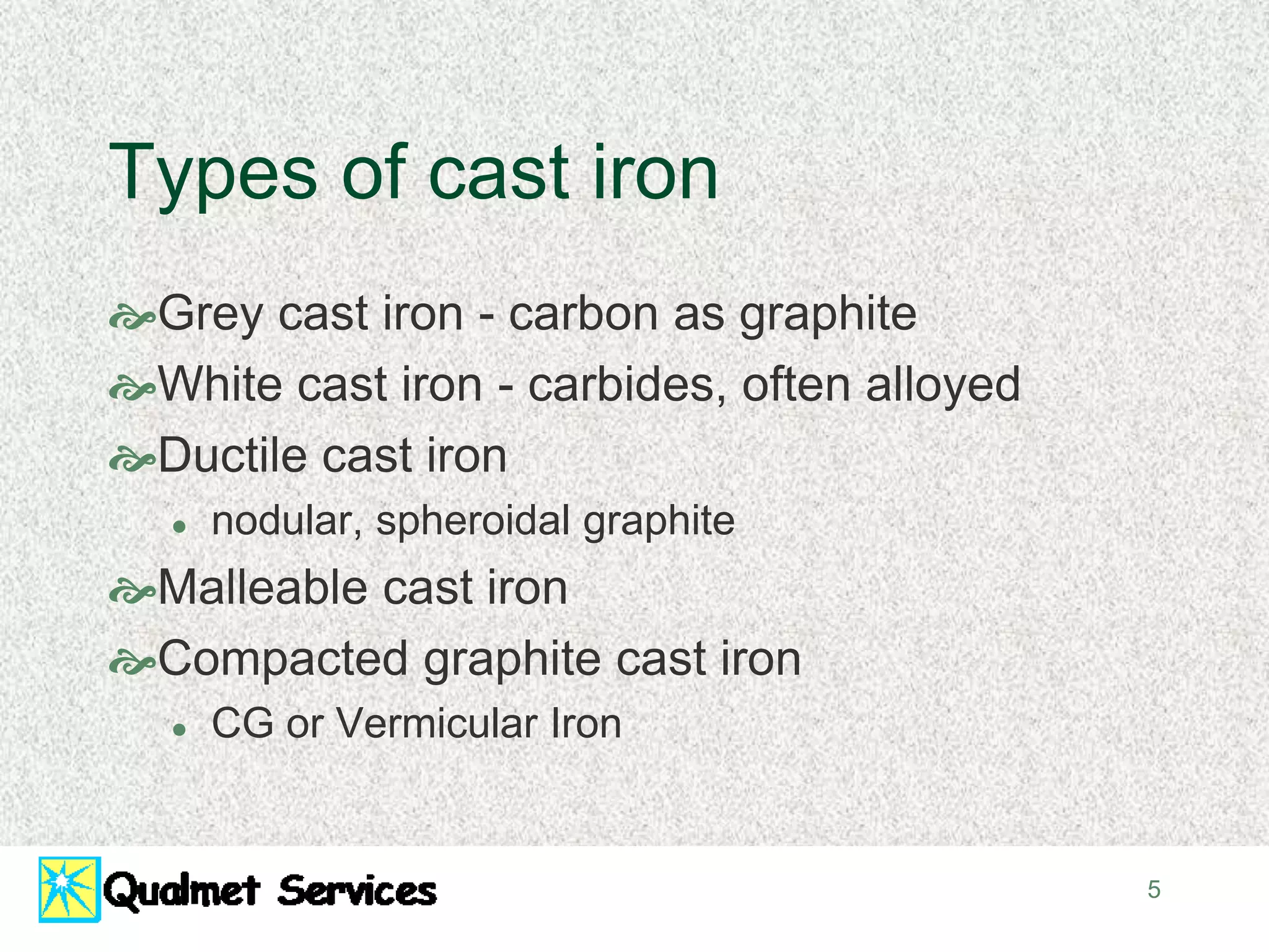 Cast iron | PPTX