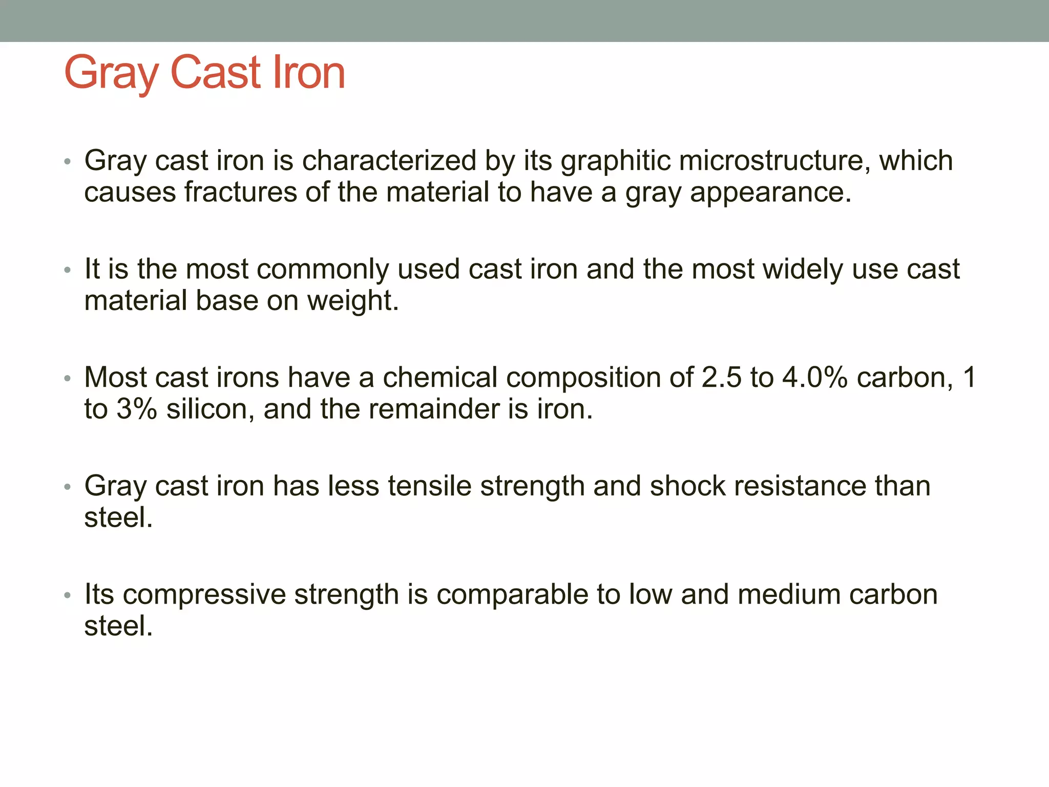 Cast iron | PPTX