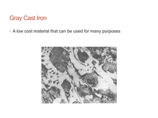 Cast iron | PPTX