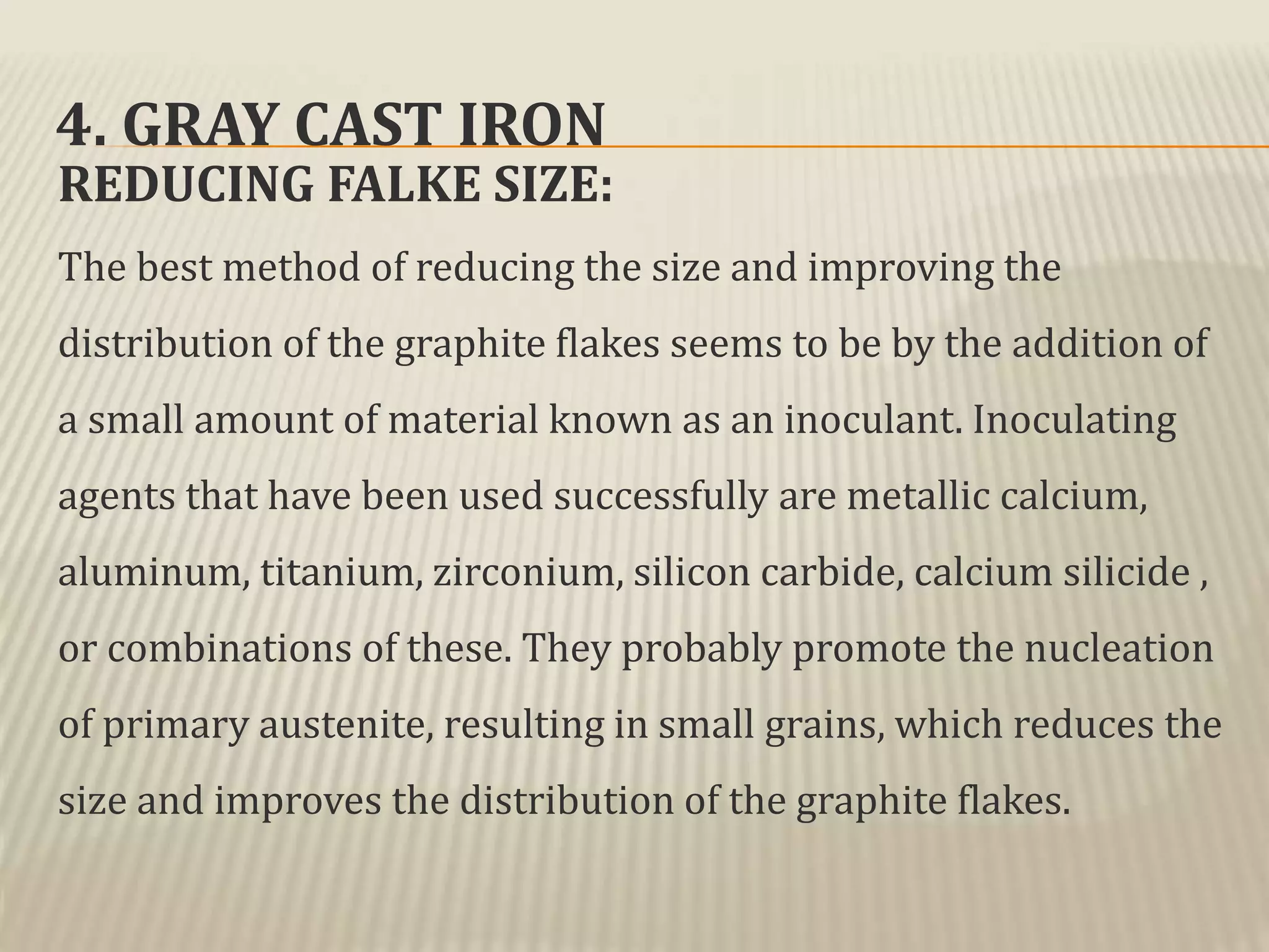 Cast iron its types , properties and its applications.... | PPTX