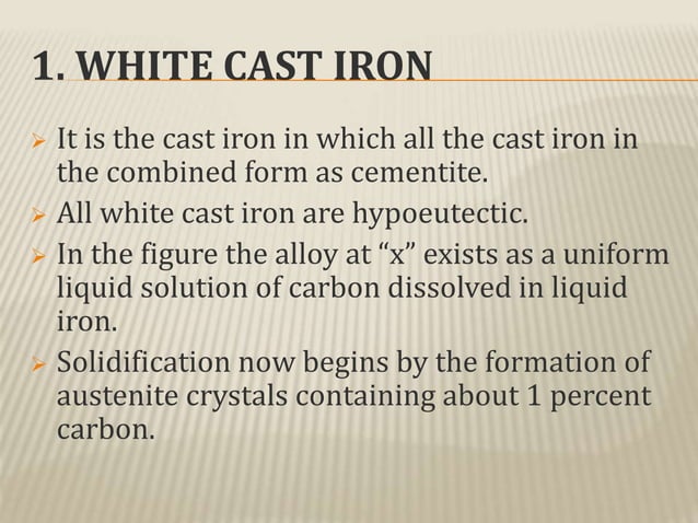 Cast iron its types , properties and its applications.... | PPTX ...