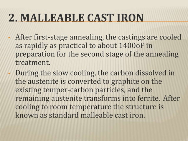 Cast iron its types , properties and its applications.... | PPTX ...