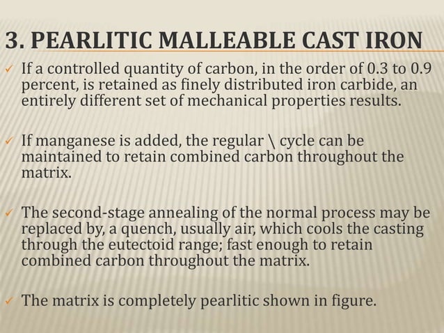 Cast iron its types , properties and its applications.... | PPTX ...