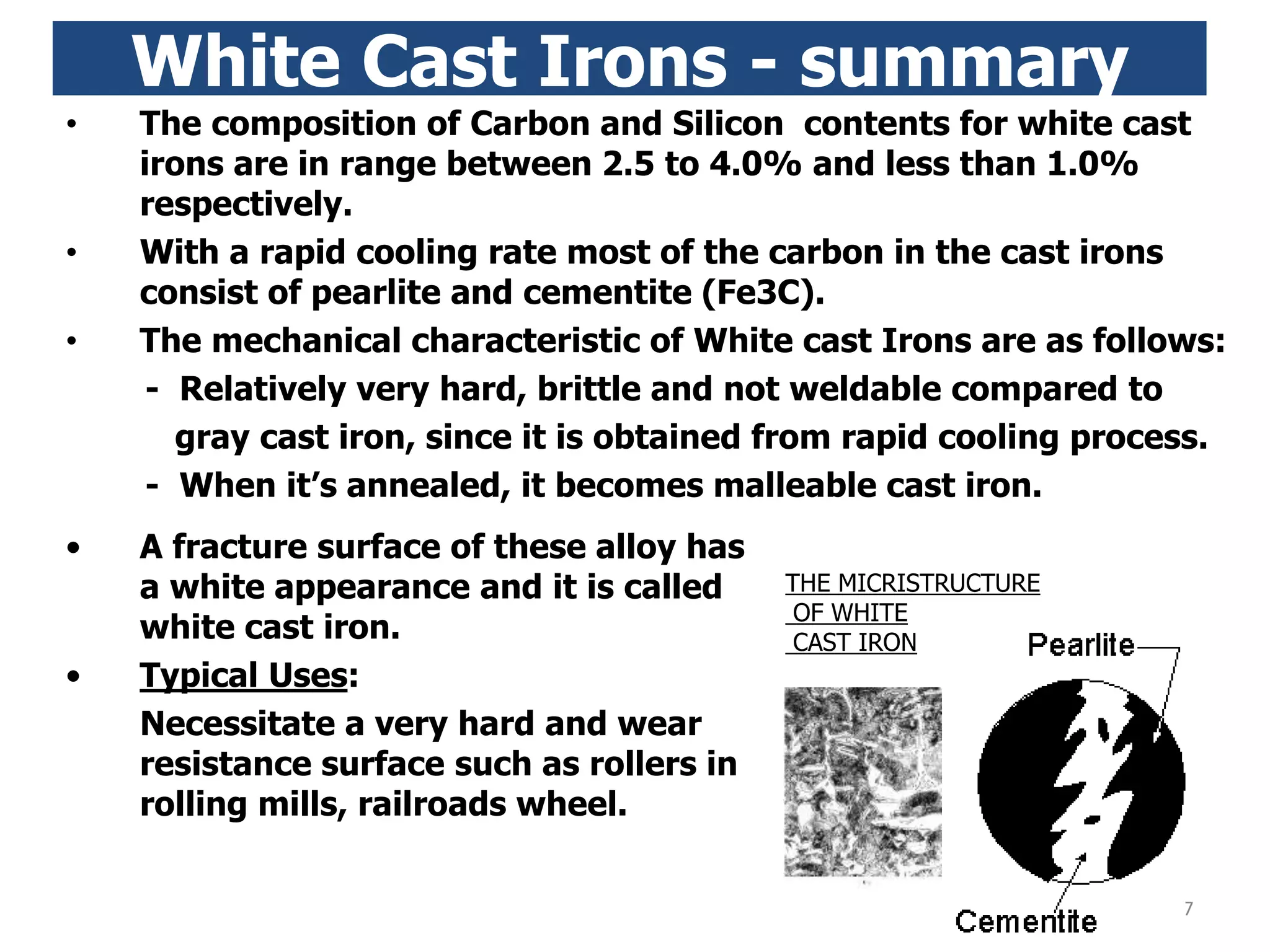 Cast irons | PPTX