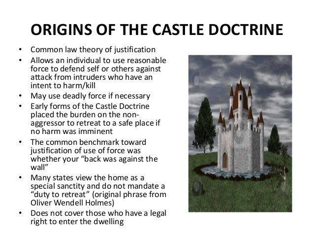 Castle Doctrine: Its Origins and Impacts on U.S. Homeowners