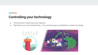 Castle Game Engine and the joy of making and using a custom game engine ...