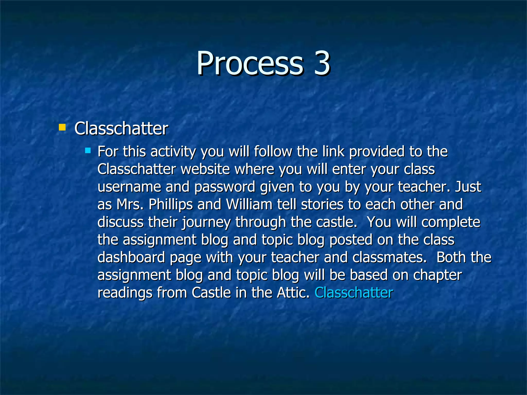 Castle in the attic webquest | PPT
