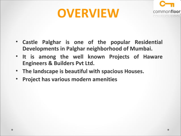 Castle Palghar Mumbai | PPT