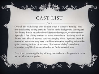 Cast list | PPT