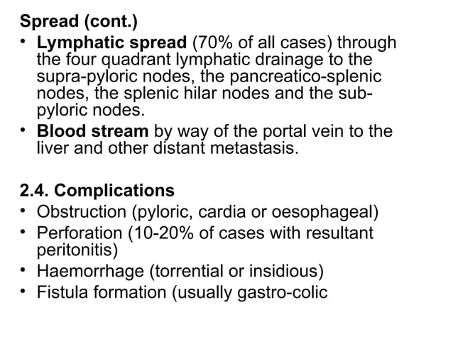 CA STOMACH.ppt a brief insight into the ca stomach | PPT