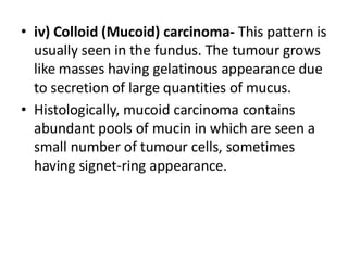 Carcinoma of stomach pathology. Ppt by | PDF