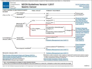 Ca stomach chemo | PPTX