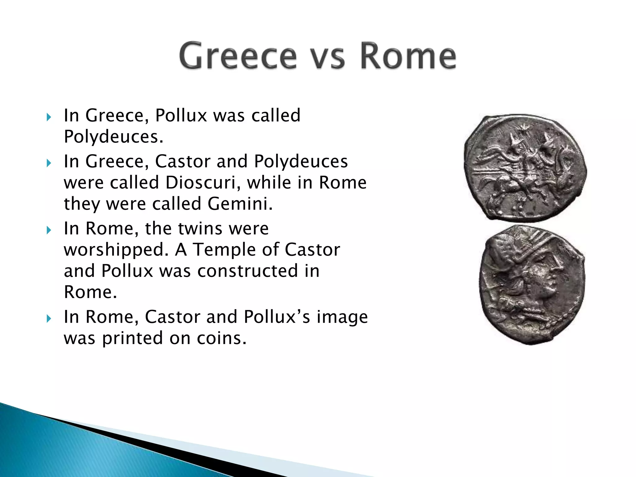 Castor and Pollux | PPTX