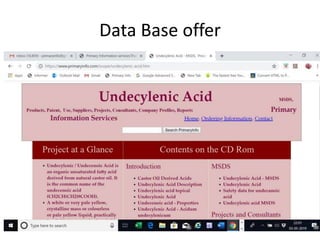 Castor oil derivatives | PPTX