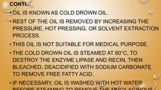 Castor oil | PPT