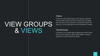 GDG School Android Workshop | PPTX | Operating Systems | Computer Software and Applications