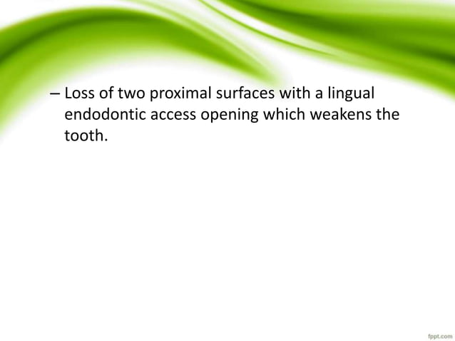 Custom made post & Core in endodontics | PPTX
