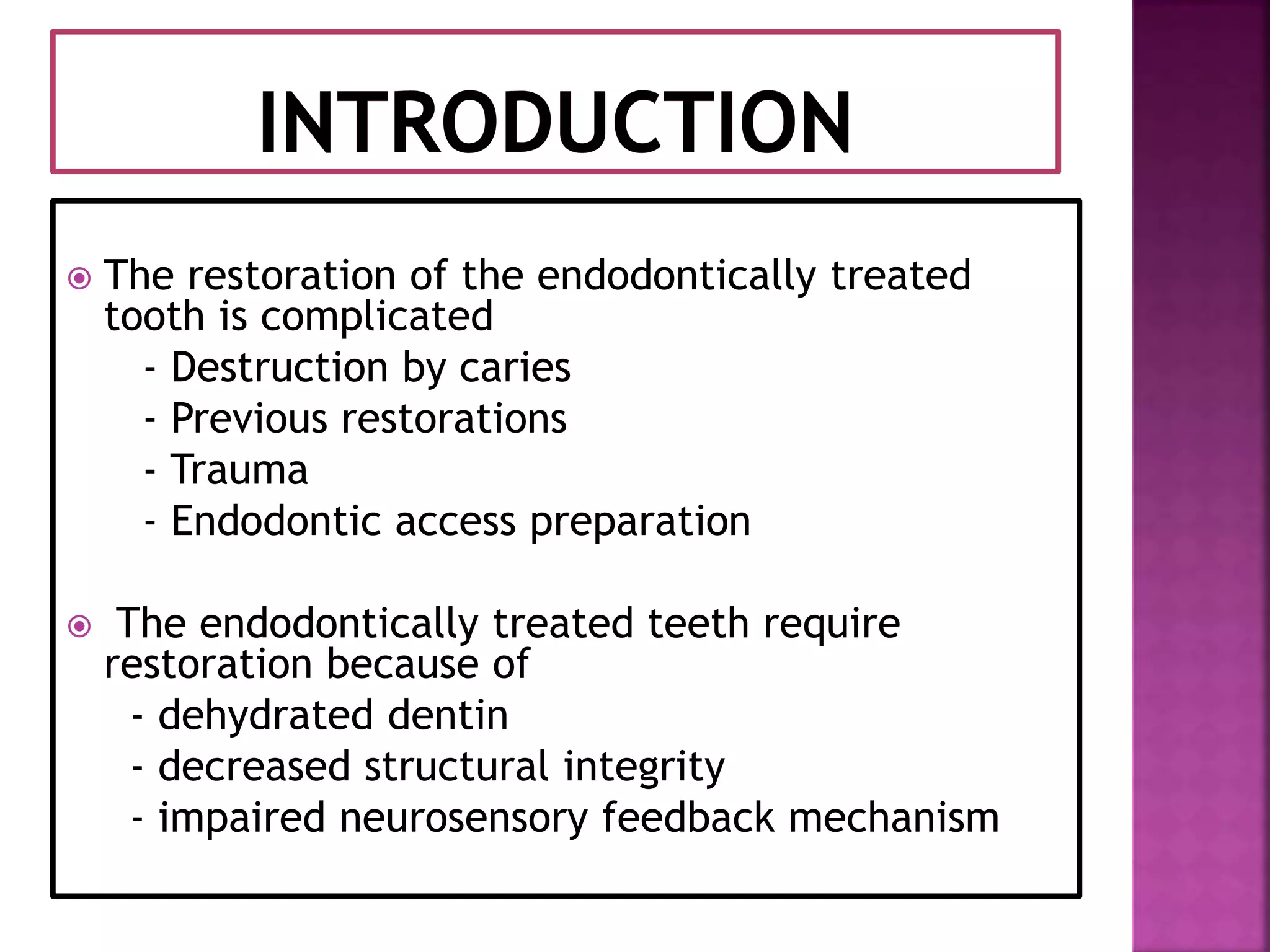 Cast post - Restoration of endodontically treated teeth | PPTX