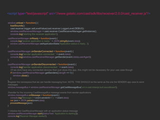 Custom Chromecast Receiver Application | PPT