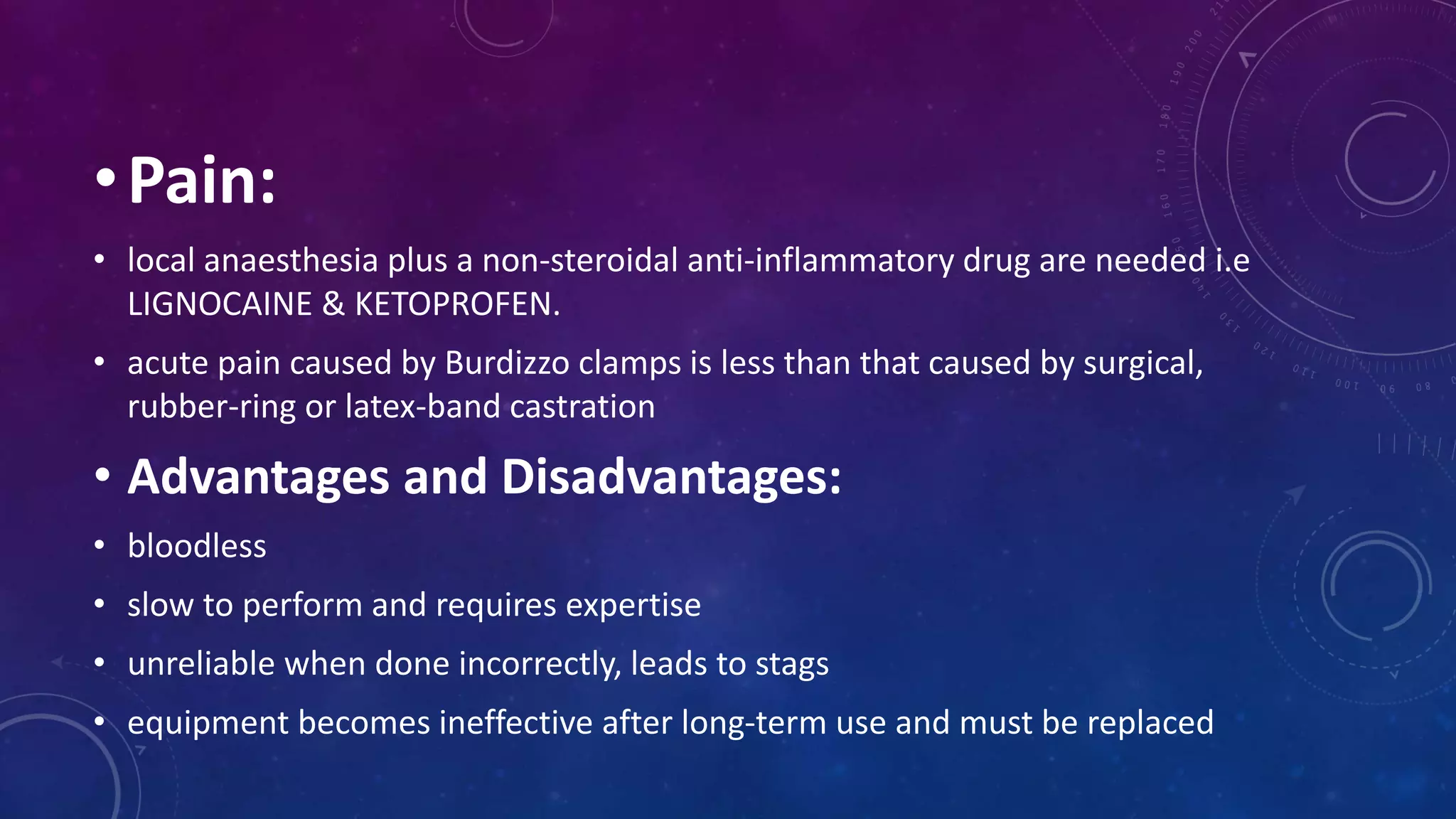 CASTRATION AND ITS TYPES IN VETERINARY ANIMALS | PPTX