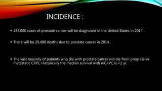 Castration resistant pprostate cancer. | PPTX