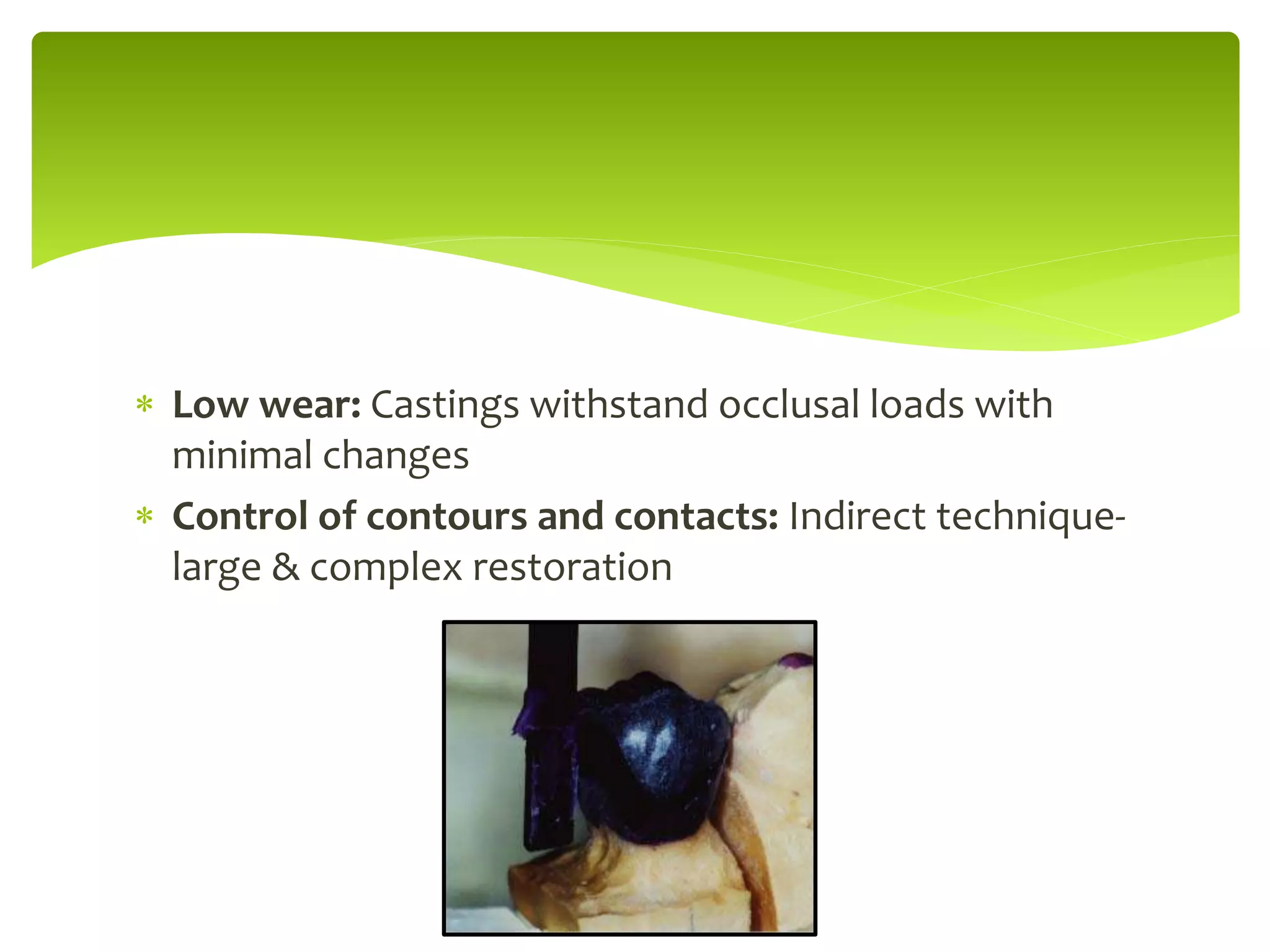 Cast restorations | PPTX