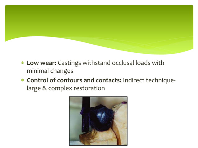 Cast restorations | PPTX