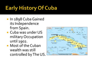 Castro and cuba history project | PPT