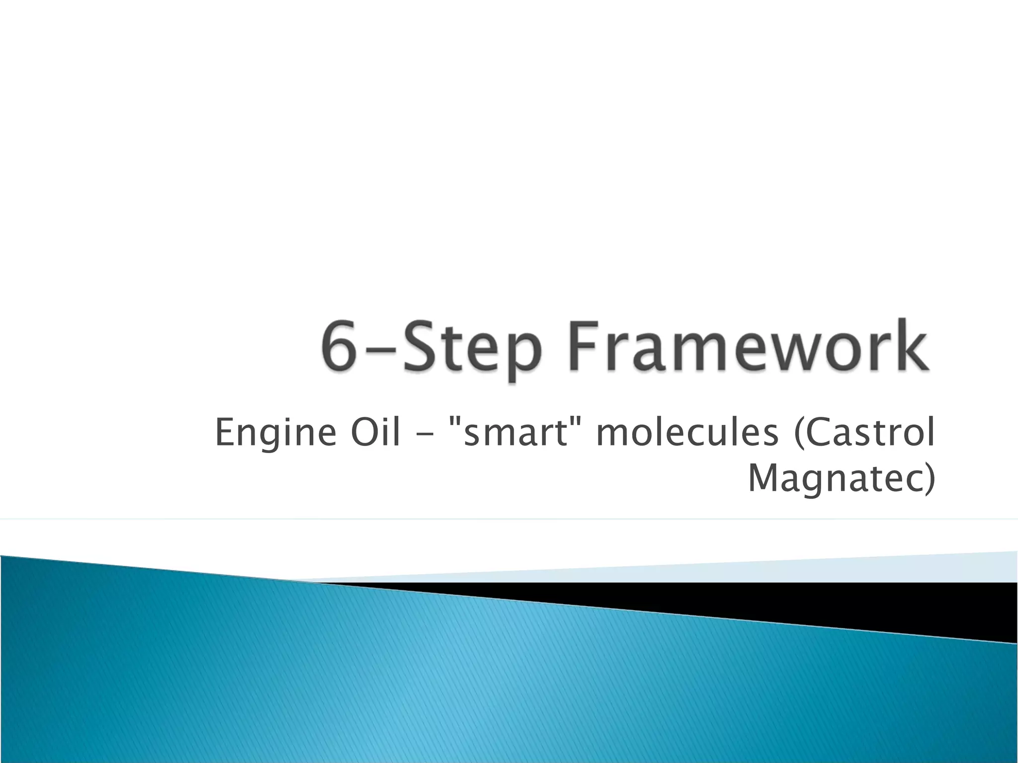 6-step framework - Castrol Magnatec | PPT