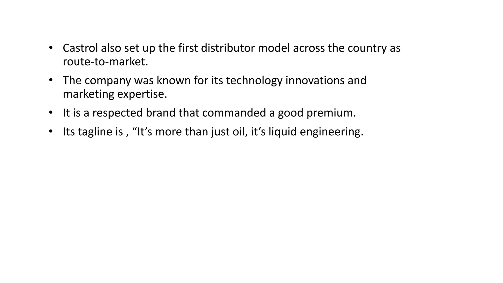 Castrol india limited(1) | PPTX