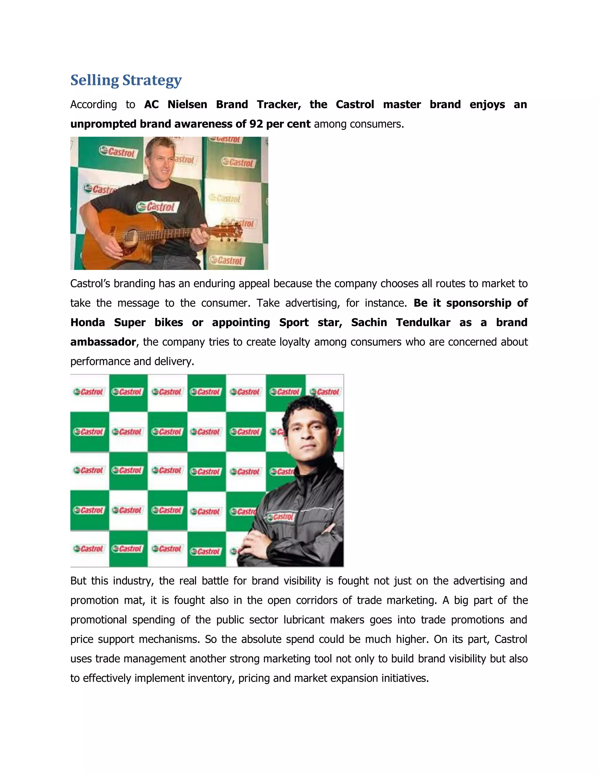 Castrol sales & distribution mgmt | PDF