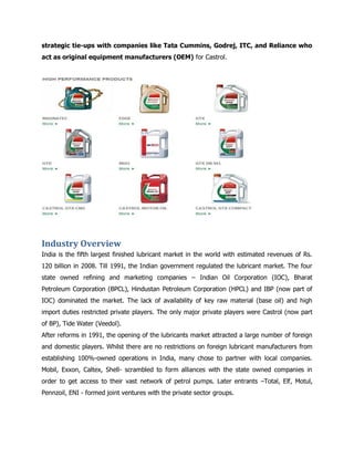 Castrol sales & distribution mgmt | PDF