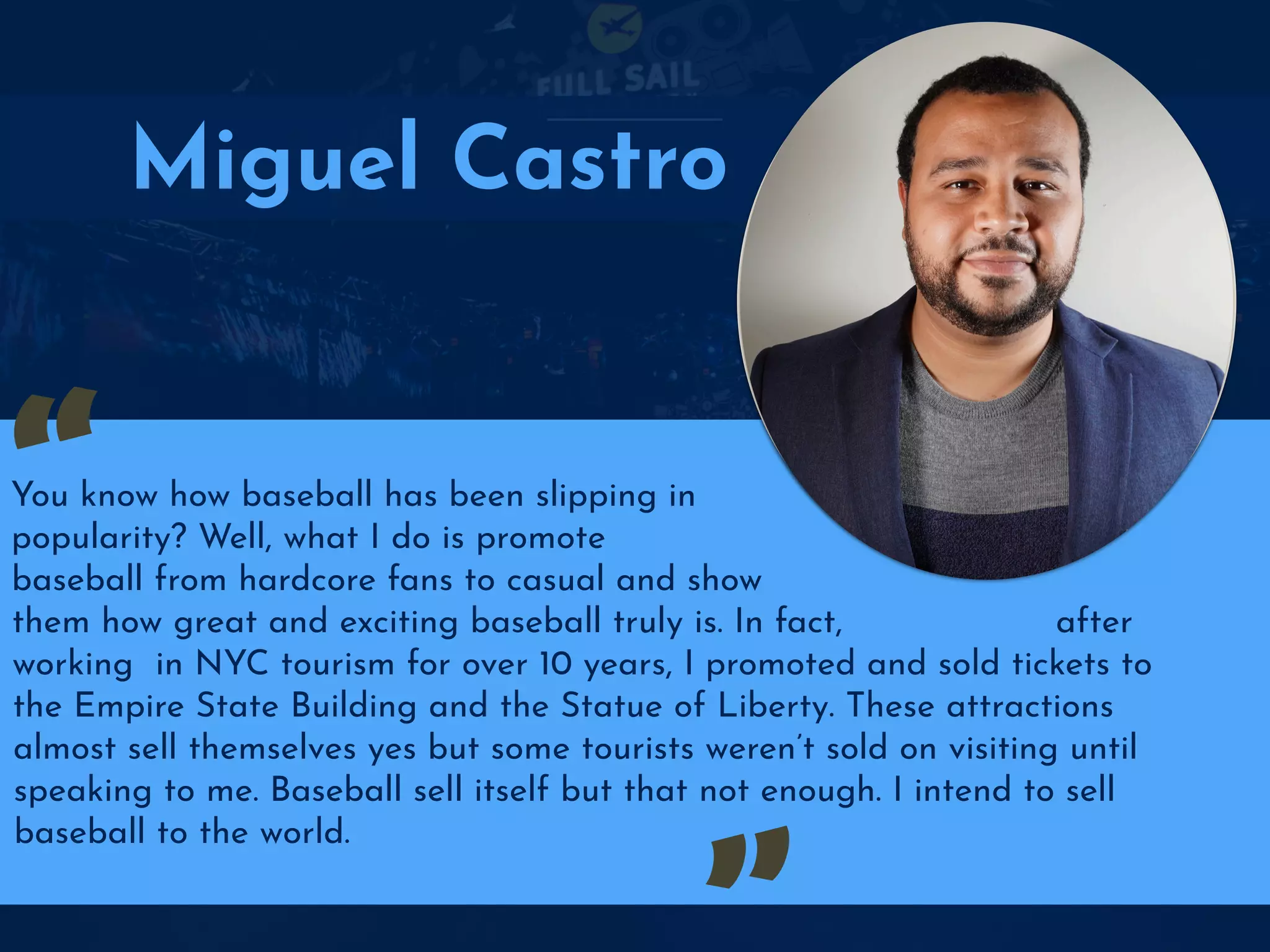 Personal Brand Exploration - Miguel Castro | PPT