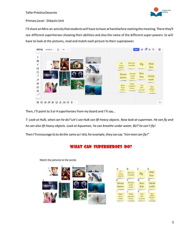 Didactic unit - Primary level | DOCX