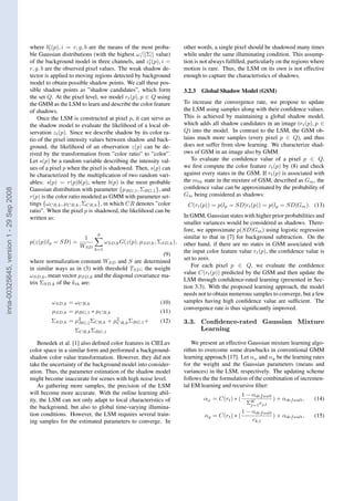 Learning Moving Cast Shadows for Foreground Detection (VS 2008) | PDF