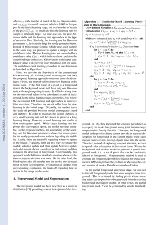 Learning Moving Cast Shadows for Foreground Detection (VS 2008) | PDF