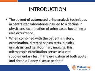 Casts in Urine Analysis nephrology .pptx
