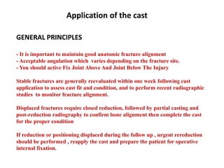 Cast & slab by dr. ahmed shedeed | PPTX