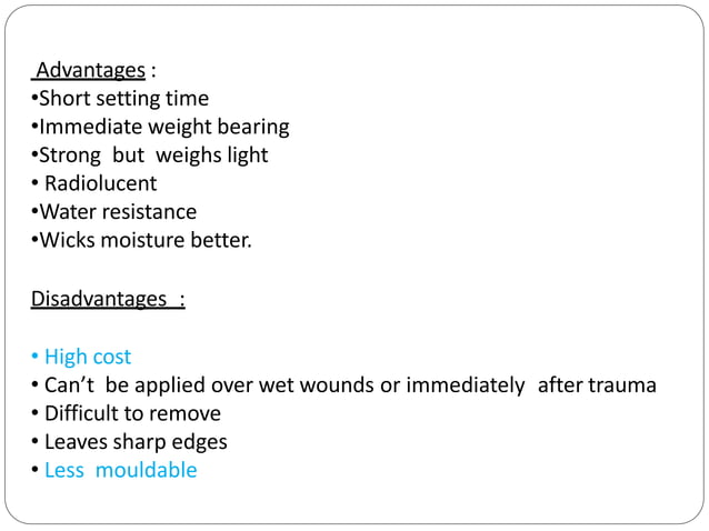 POP PLASTER AND CAST TECHNIQUES | PPTX | First Aid | Injuries