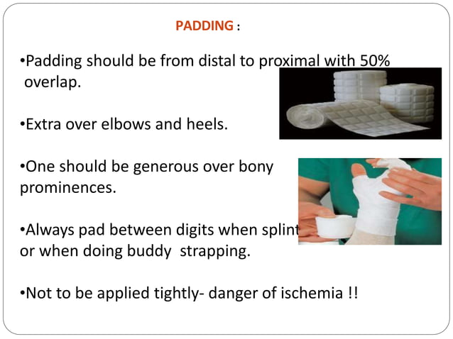 POP PLASTER AND CAST TECHNIQUES | PPTX | First Aid | Injuries