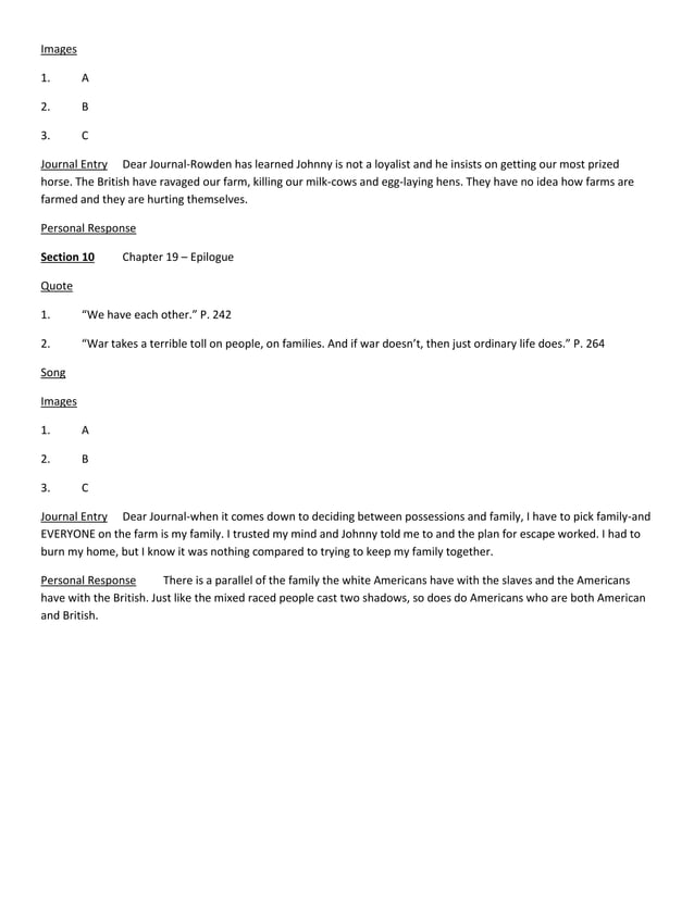 Cast two shadows the american revolution of the south | DOCX