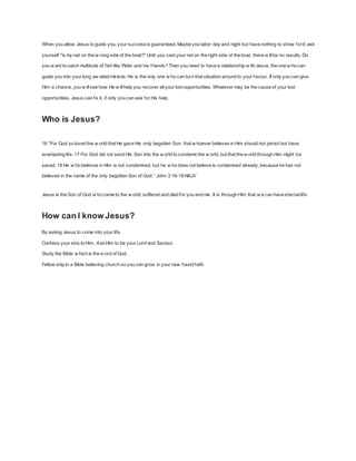 Cast your net on the right side part 1 | DOCX