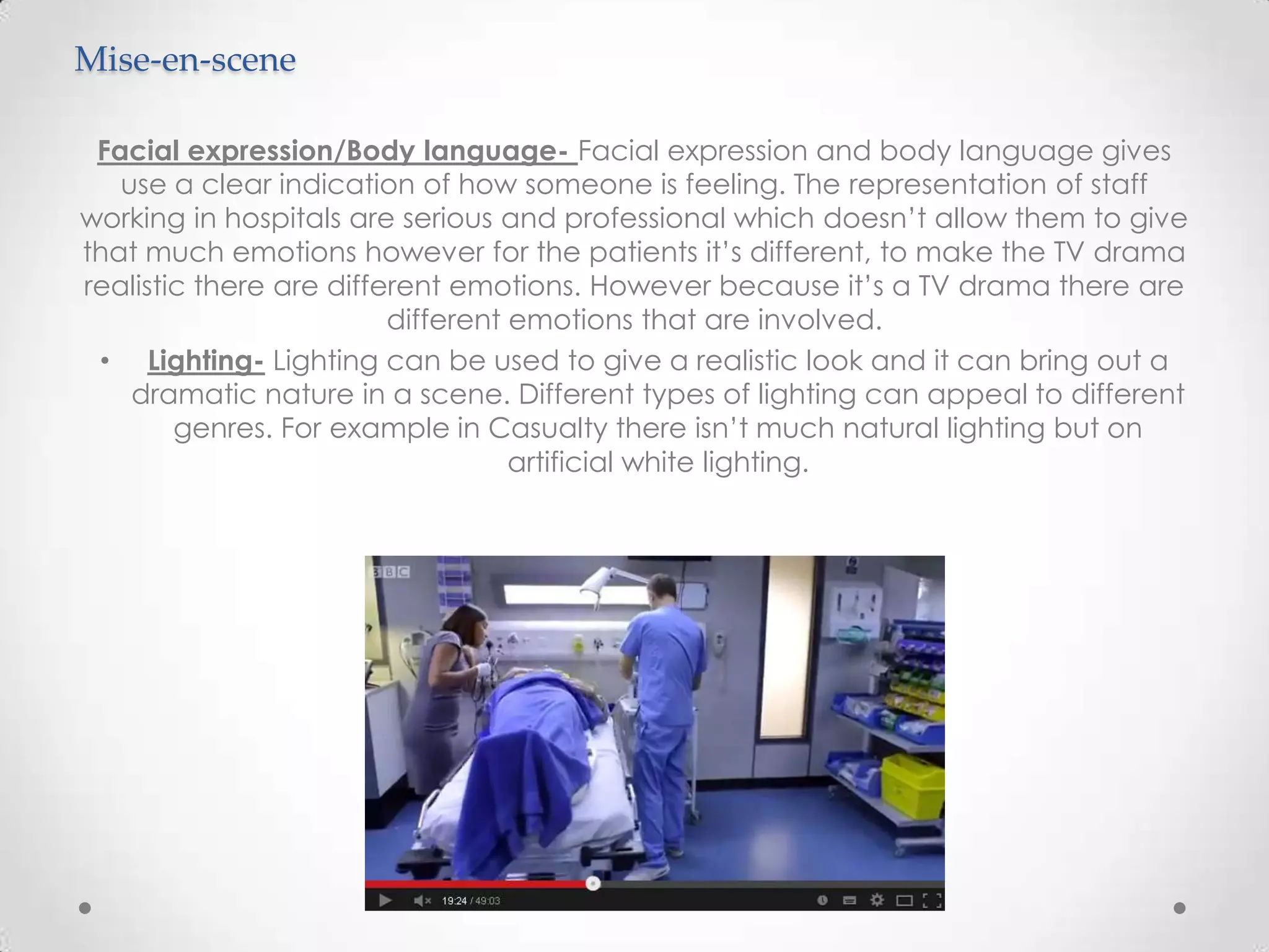 Casualty-Keeping schtum | PPTX