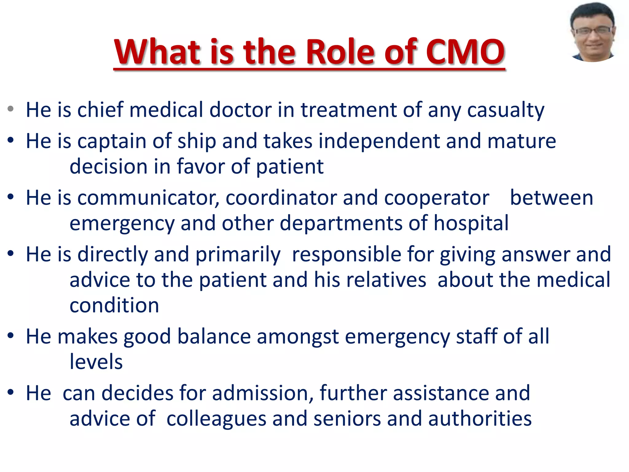 Casualty, emergency and trauma A to Z | PPTX