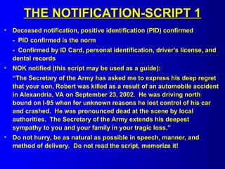 Casualty Notification Officer Training.ppt