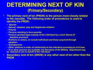 Casualty Notification Officer Training.ppt