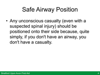 Casualty positioning | PPTX