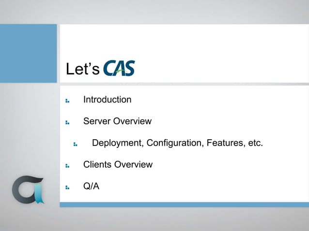 Getting Started with CAS | PDF